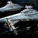 Star Destroyers Canvas Print Star Wars Fan Art by Naci Caba - Etsy