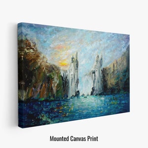 The Argonath Canvas Print, Lord of the Rings Art, LOTR Print, Lotr Wall ...