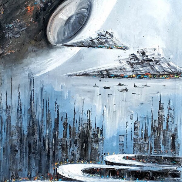 Star Destroyer Art - Etsy