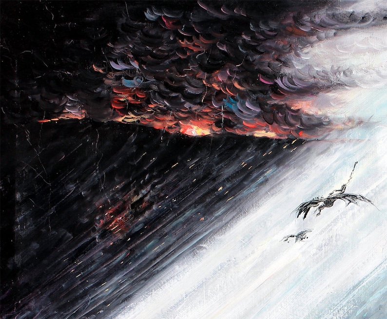 Gondor Canvas Print LOTR Themed Wall Art Gondor Print / Wall - Etsy