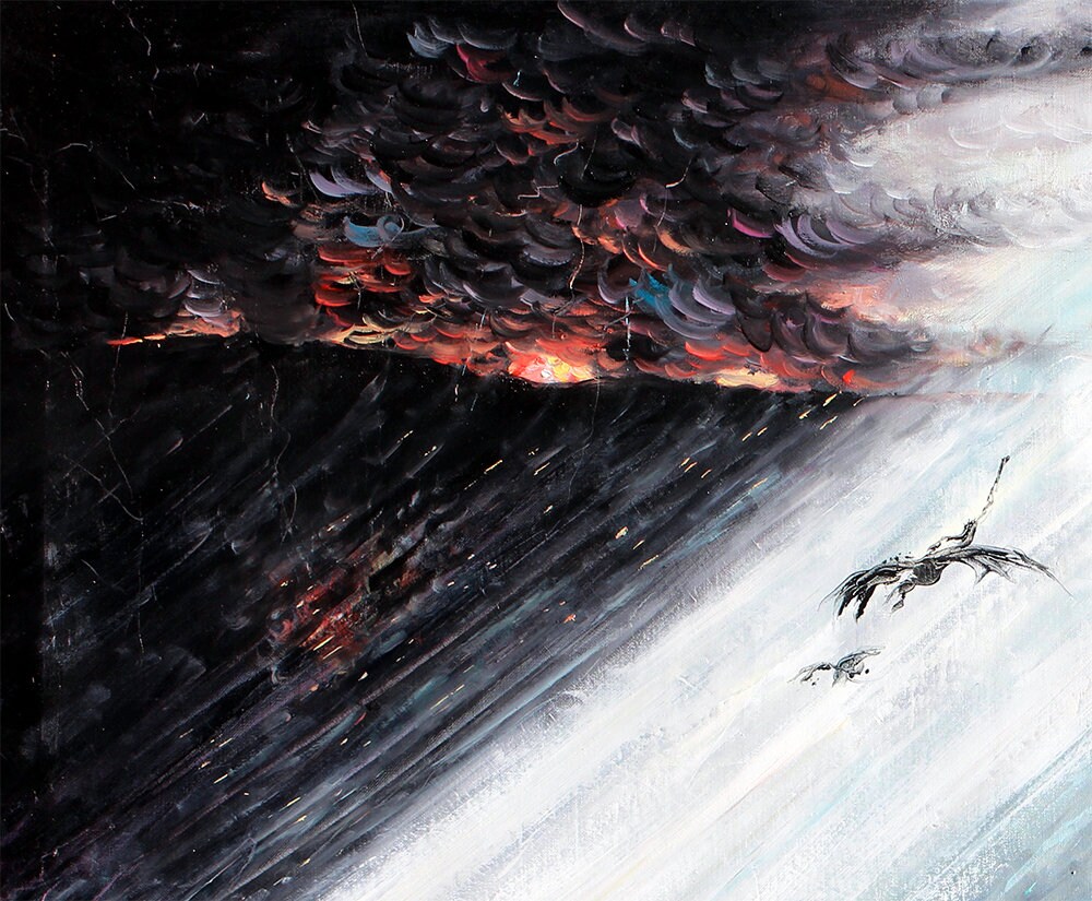 Gondor Canvas Print LOTR Themed Wall Art Gondor Print / Wall | Etsy