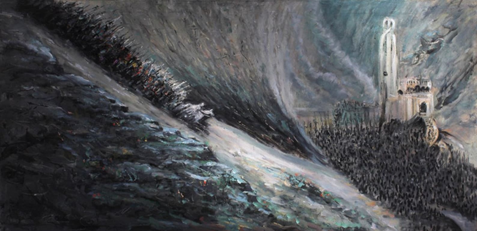 LOTR Print, Battle of Helm's Deep Print, Gandalf Print, Lord of the ...