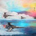 X-wings Over Water Print Battle of Takodana Wall Art Star Wars Fan Art ...