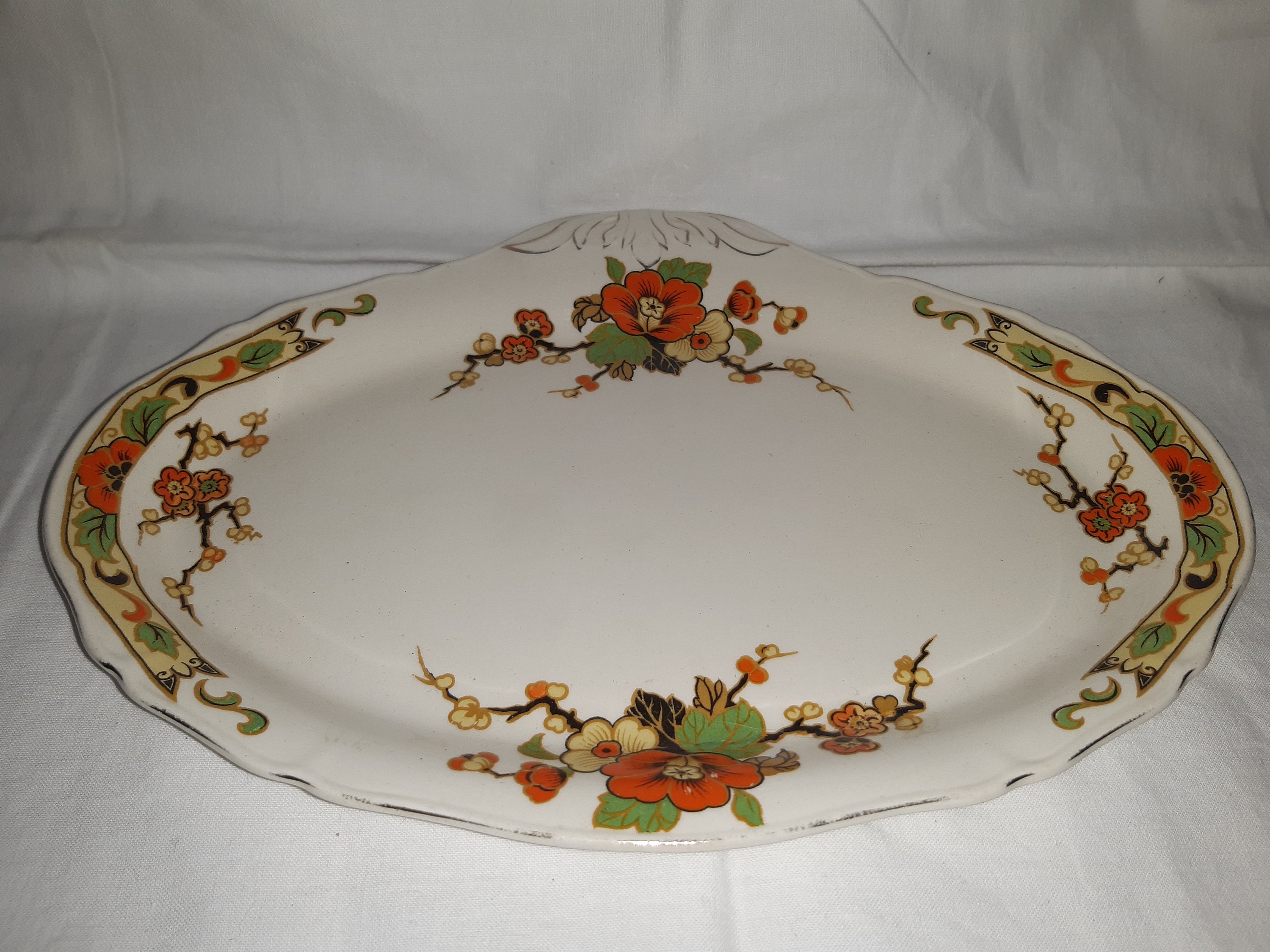 Oval Vintage Rare Alfred Meakin Platter Sandwich Cake Plate - Etsy ...