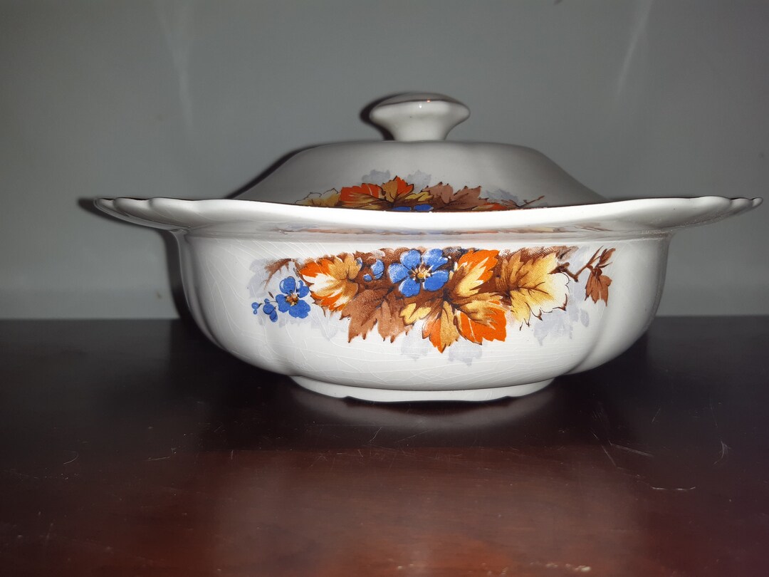 Vintage Burslem England 1940's Midwinter Lidded Tureen - Etsy