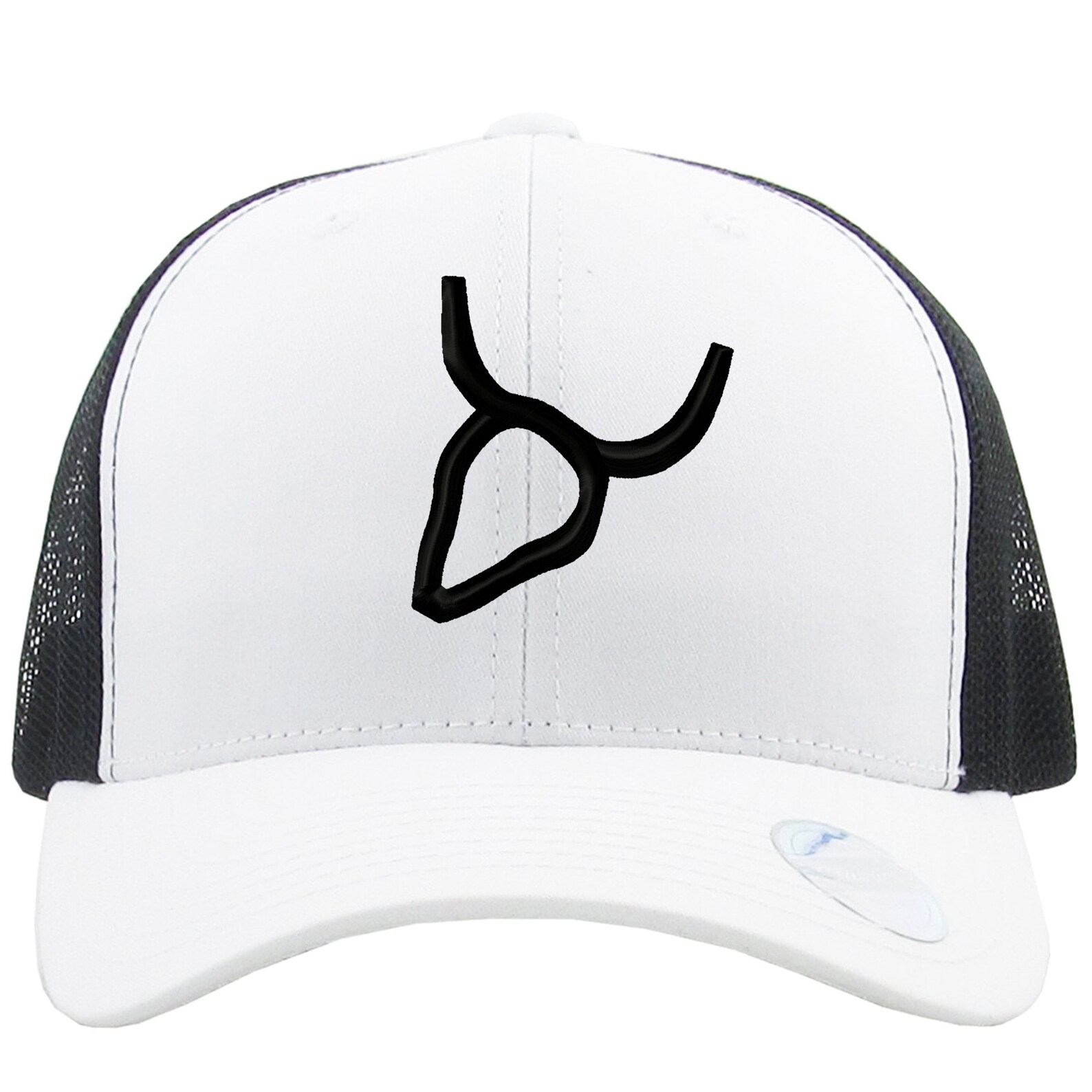 Aleph Tav Ox 3D Puff Embroidered Retro Trucker Hat Hebrew | Etsy