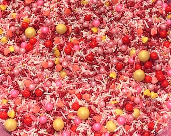 Red sprinkles | Etsy