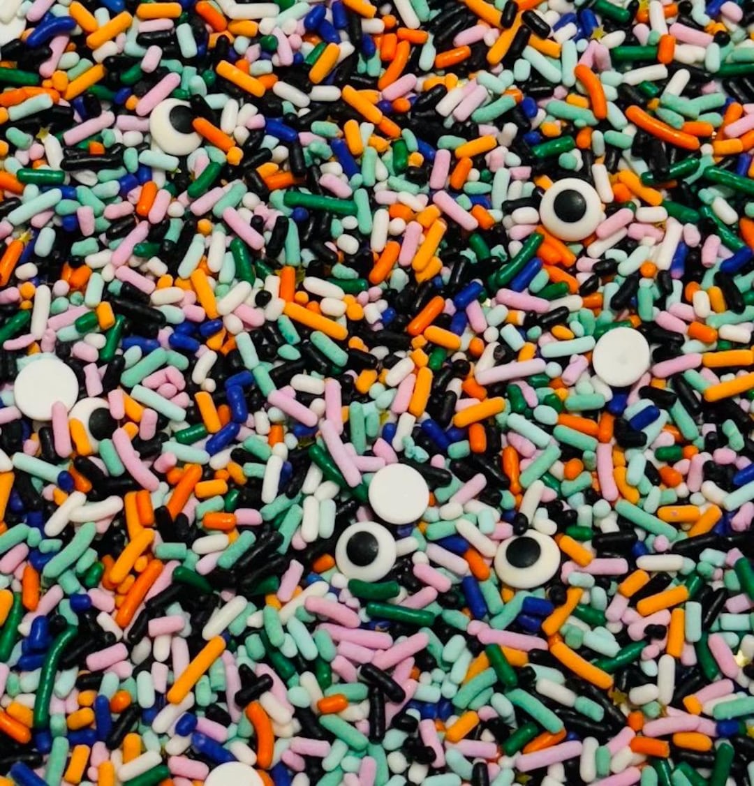 Fun Sprinkles | Halloween Sprinkle Mix | Eyeball Sprinkle Mix ...