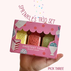 Sprinkles Gift Set | Sprinkle Gift Box | Nonpareil Sprinkles - Etsy