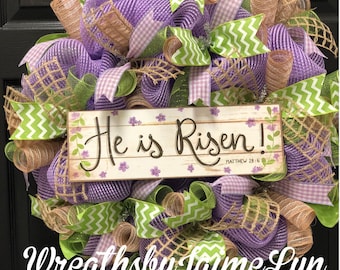 Easter wreath | Etsy