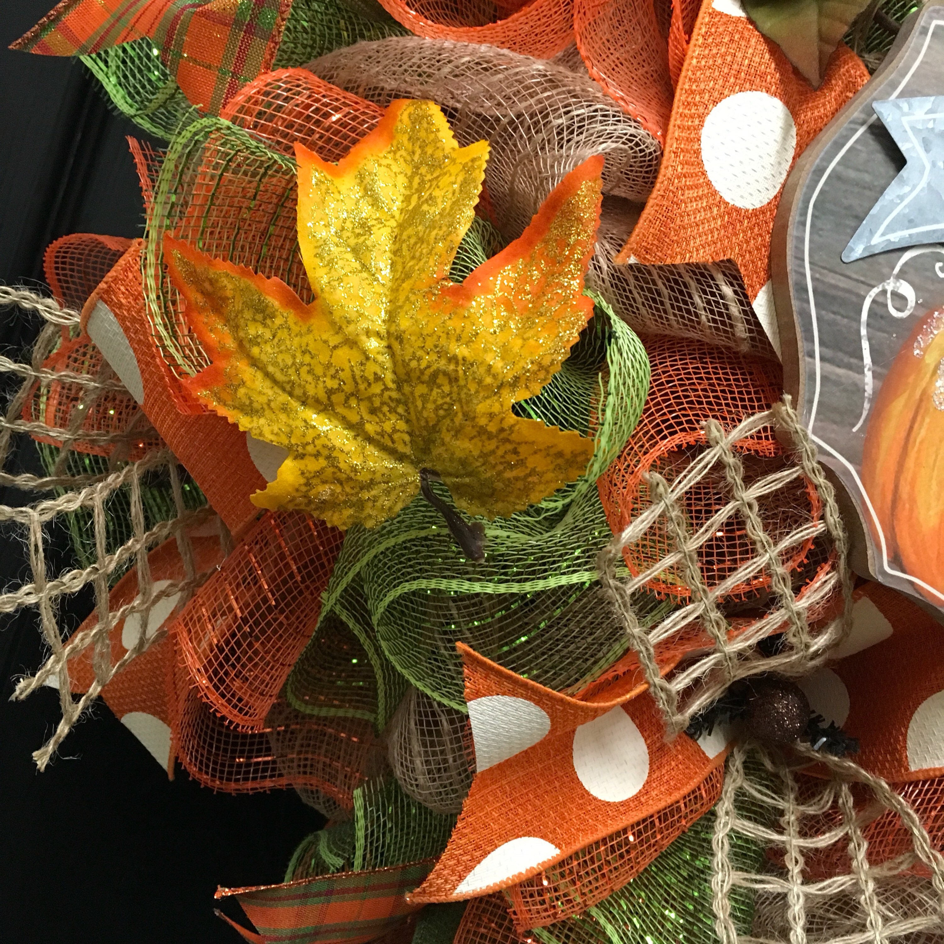 Fall Wreath Autumn Wreath Pumpkin Wreath Thanksgiving - Etsy