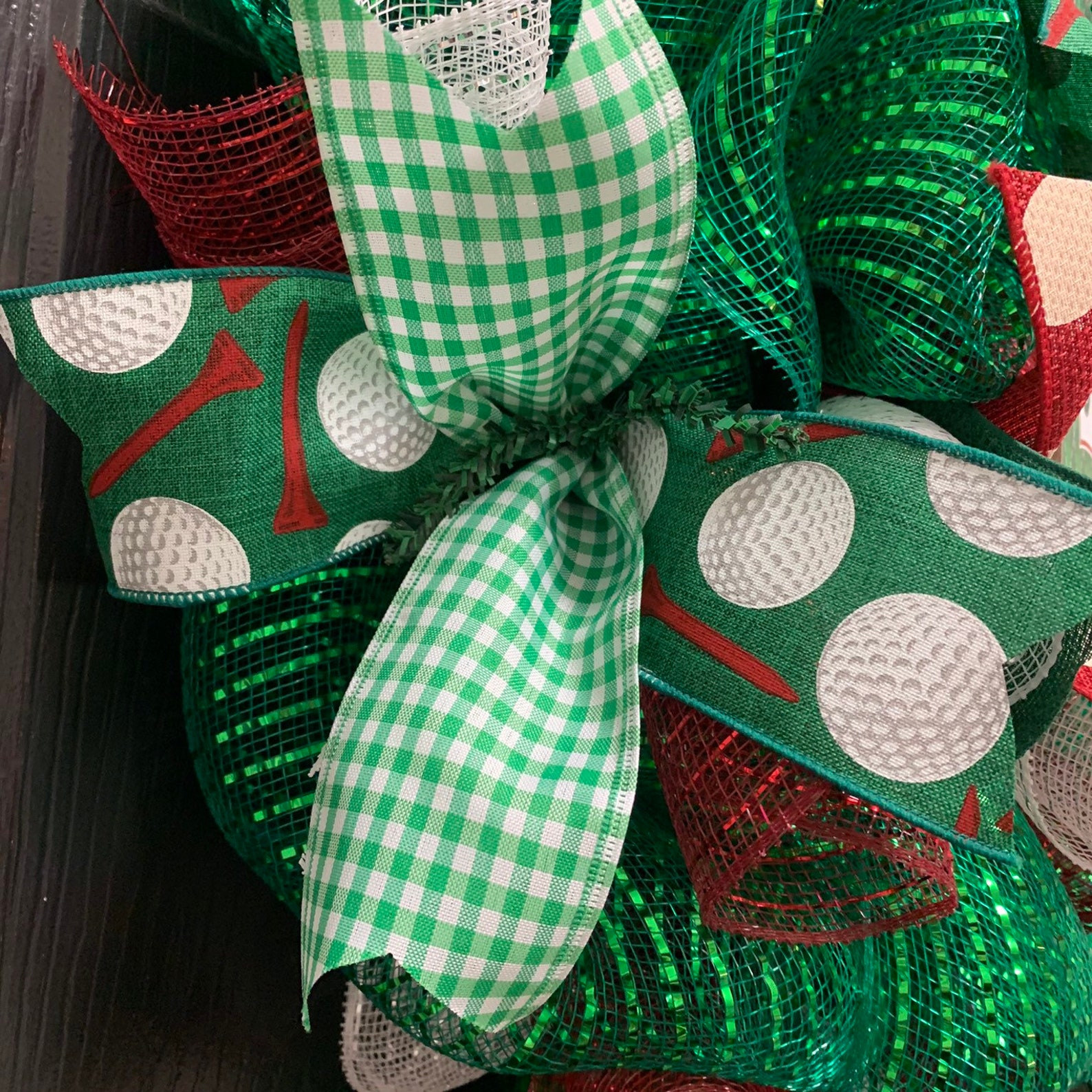 Golf Wreath Gift for Dad Golf Course Wreath Golf Lovers - Etsy