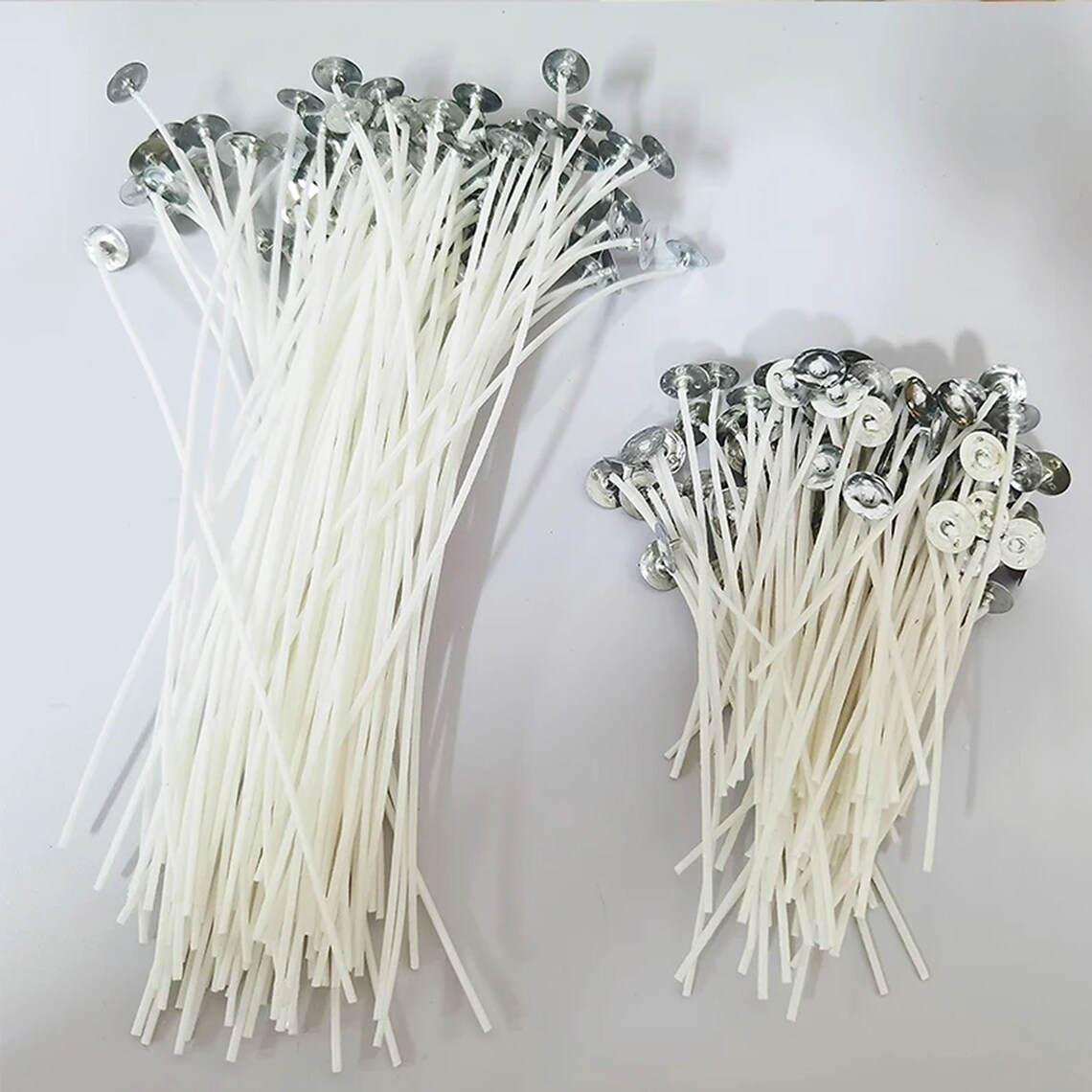 Low-smoke Candle Wicks. Cotton Core Pre-waxed Pre-tabbed 8 - 20 Cm 100 ...