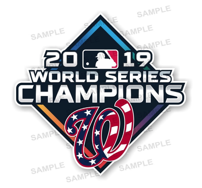 Washington Nationals 2019 World Series Champions Precision Cut | Etsy