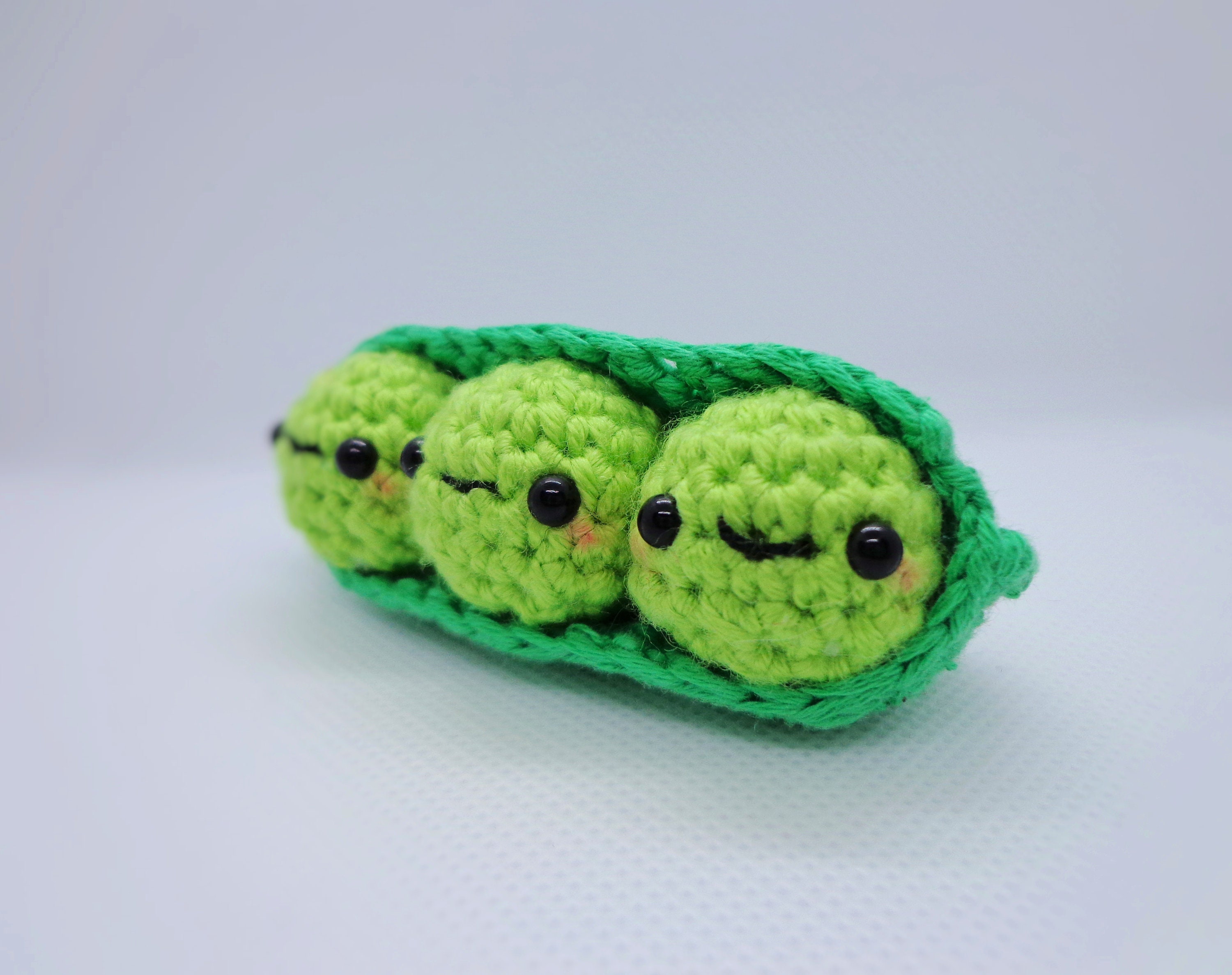 Amigurumi Pea Pod PDF Pattern Crochet Pea Pattern Peas in - Etsy UK