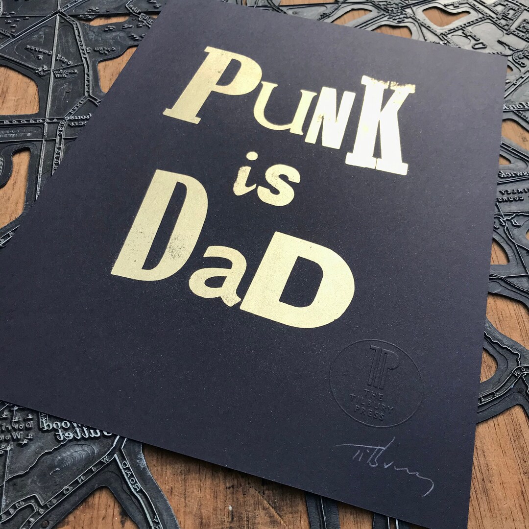 Punk is Dad. - Etsy Australia