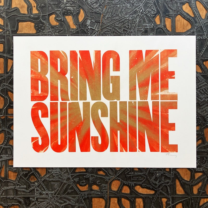 Bring Sunshine - Etsy
