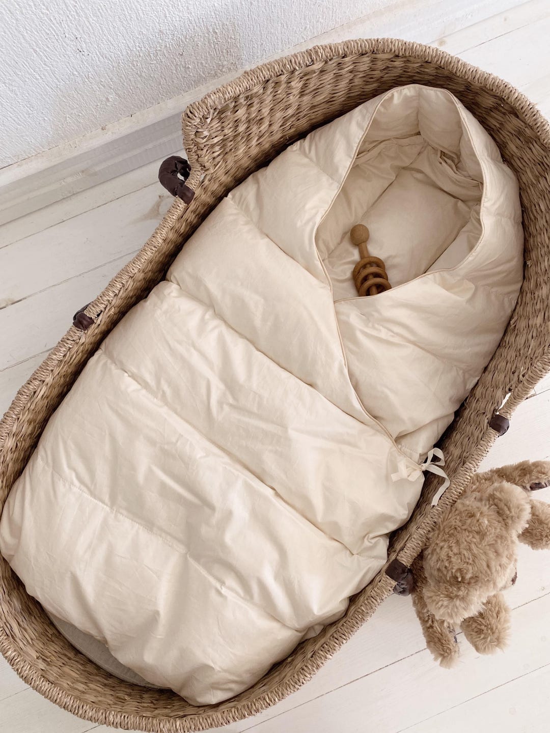 Goose Down Baby Carry Bag: Naturaborn Cotton Carrier, Newborn Gift - Etsy