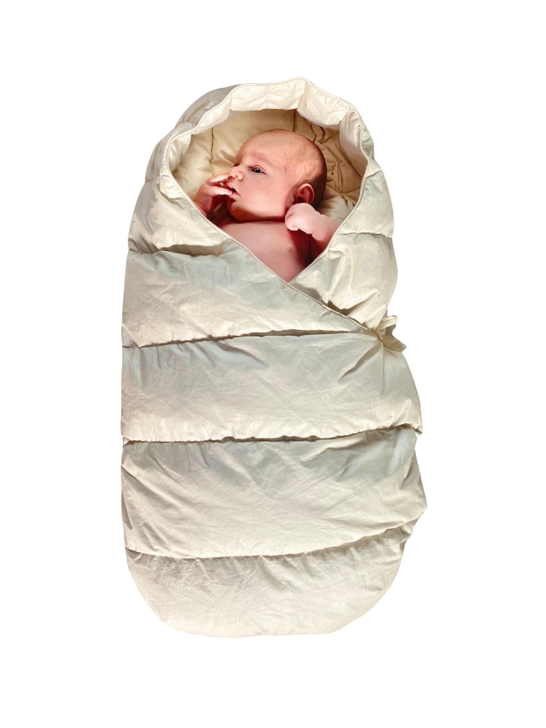 Goose Down Baby Carry Bag: Naturaborn Cotton Carrier, Newborn Gift - Etsy
