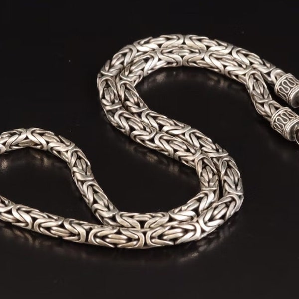 Heavy Silver Chain - Etsy