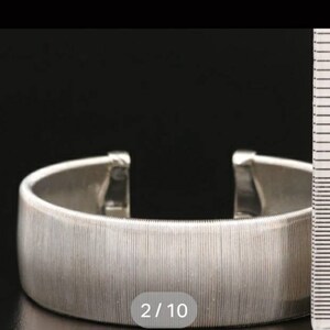 Estate Splendori Heavy 60g Vintage Sterling Silver Bracelet Cuff ...