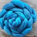 Merino Silk 'deep Sea Diving' Blended Top 100g Braid - Etsy