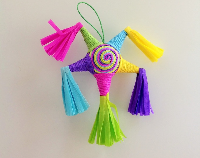 Mini Star Pinata Piñata Mini Star Piñatas Mexican Piñatas Party ...