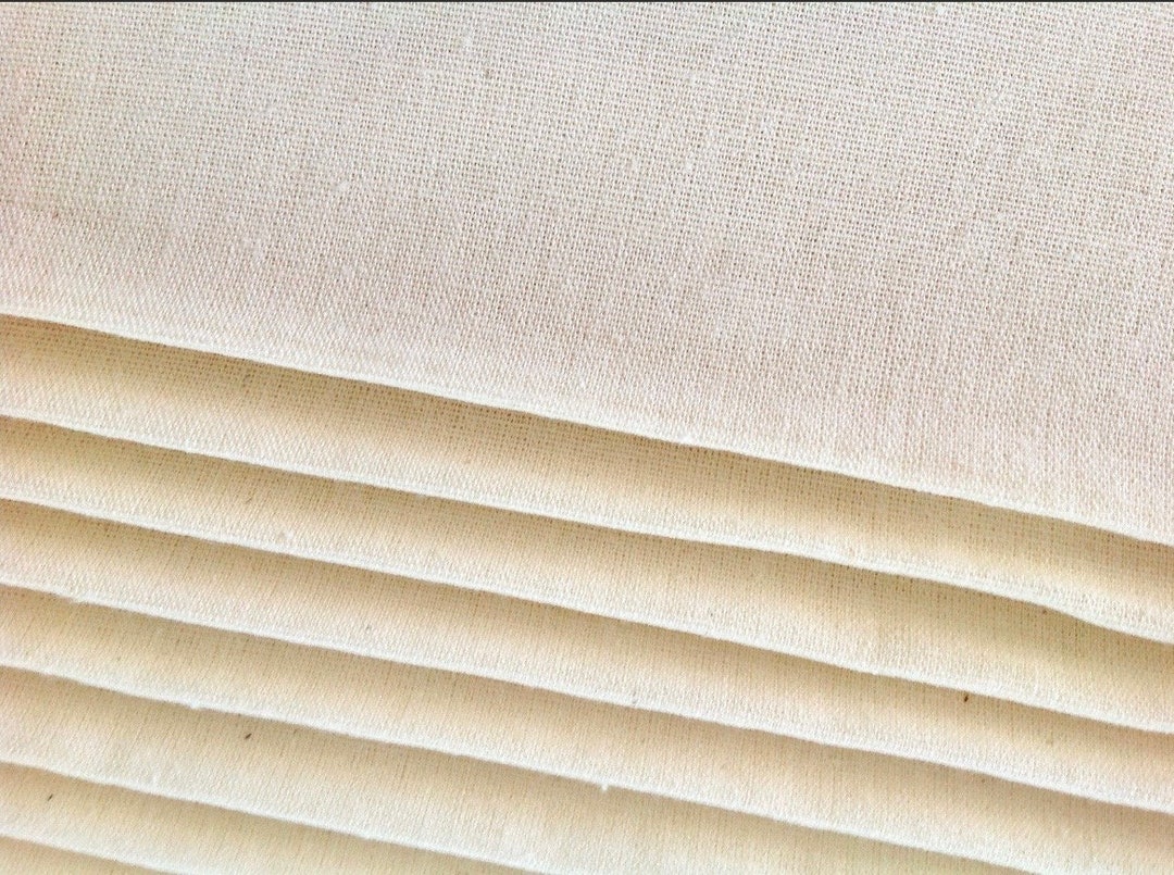 Mexican Fabric Manta Cruda by the Yard Ivory Tela De Manta Canvas ...