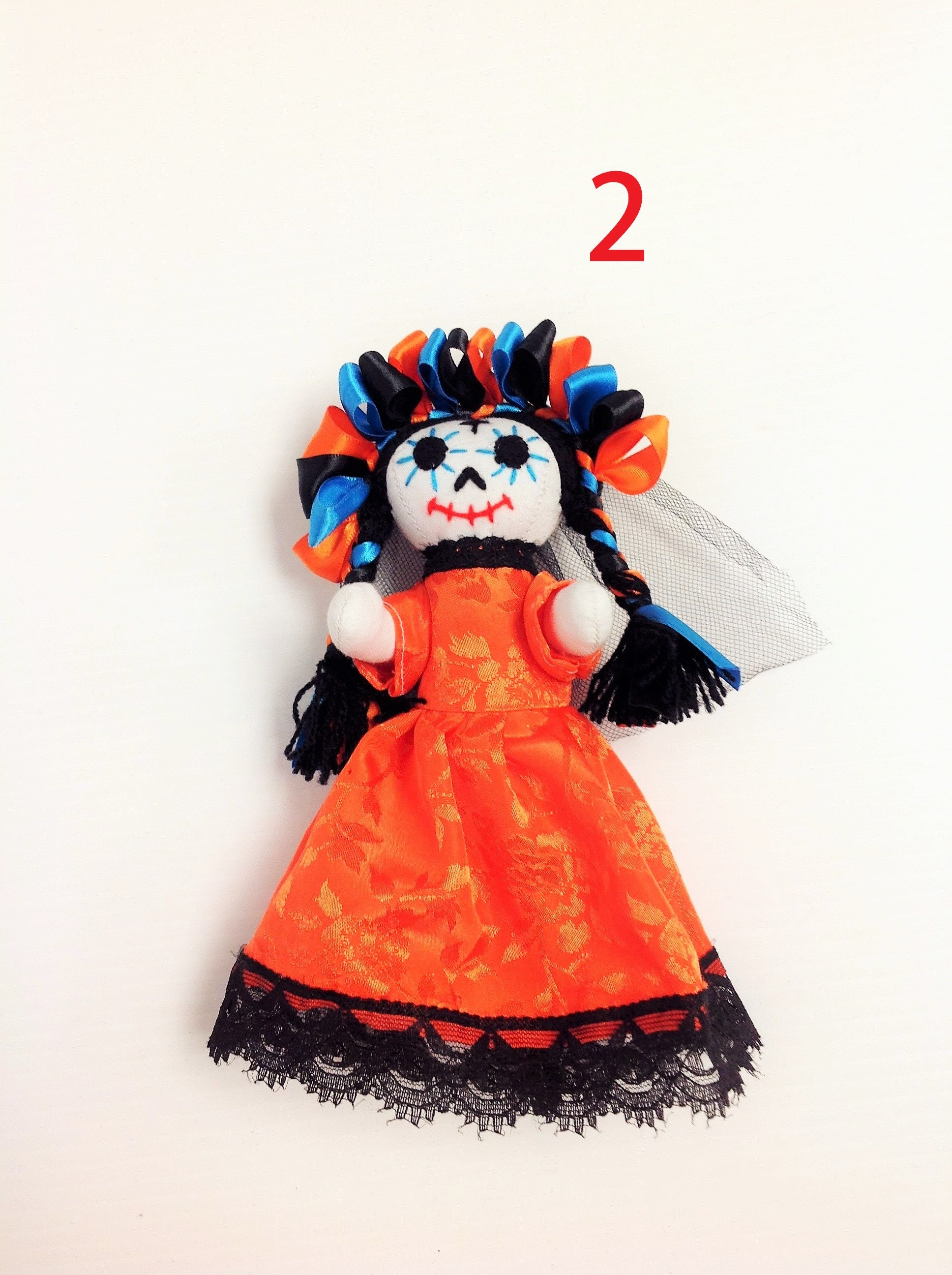 Lele Catrina Beautiful Rag Doll 7.5 Tall Mexican Otomi | Etsy