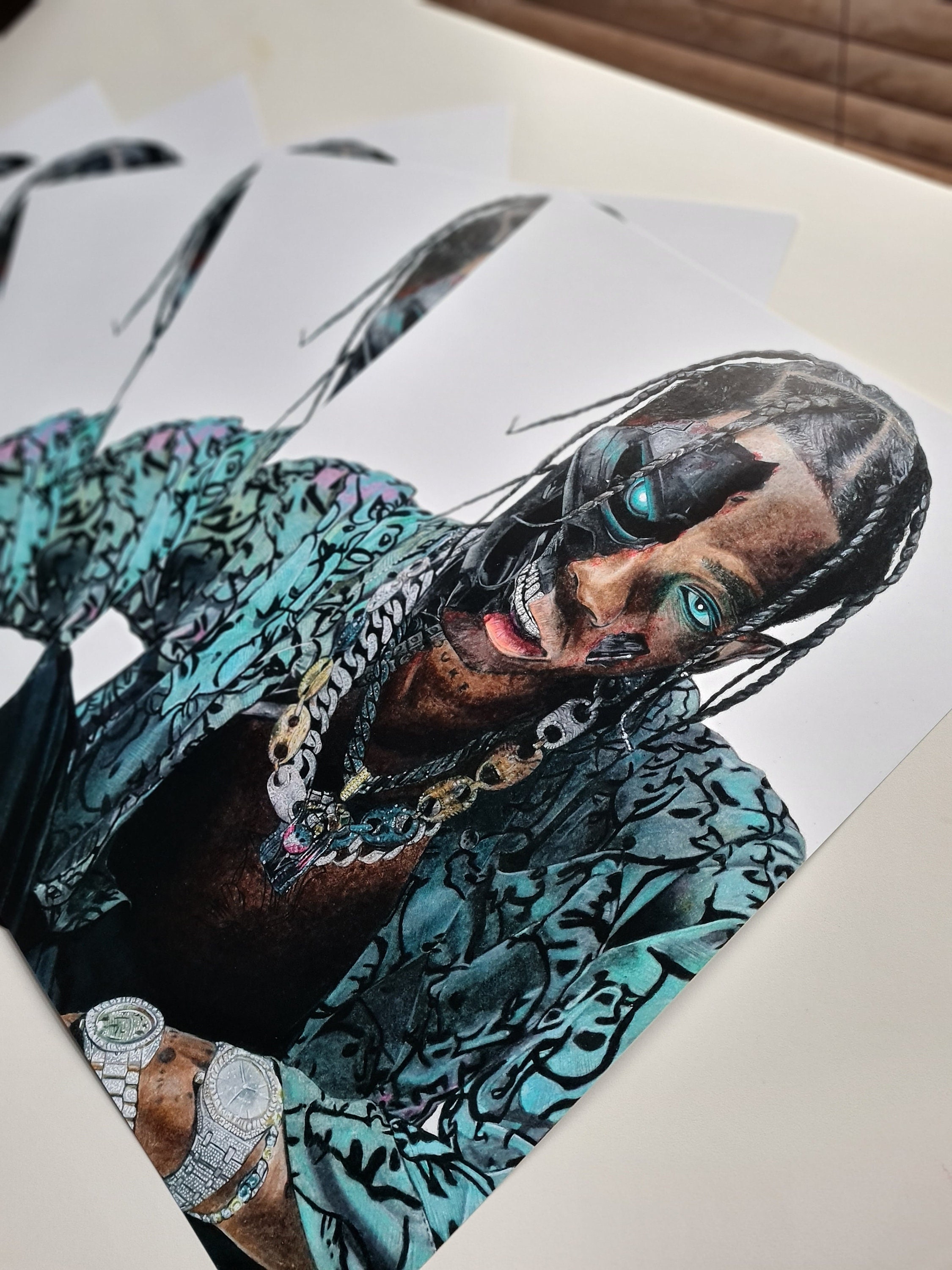 Travis Scott 3500 Concept Art