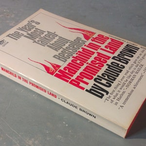 HTF Rare Manchild in the Promised Land by Brown | 1966 True 1st Signet ...