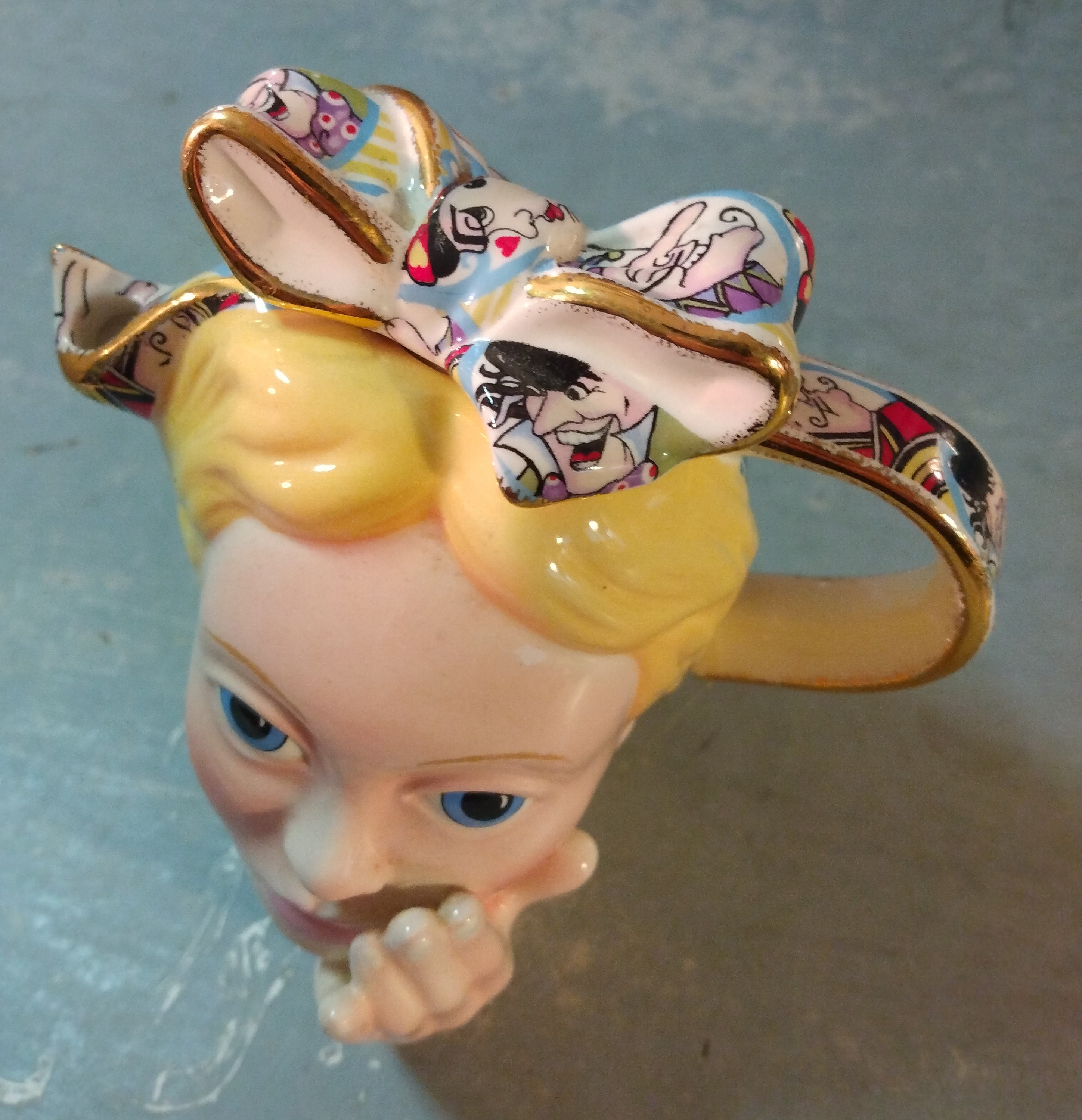 Paul Cardew England Disney's Alice in Wonderland Bust - Etsy