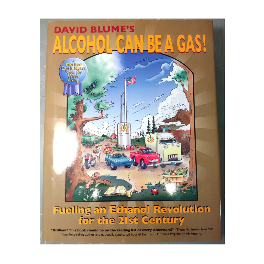 Alcohol Can Be a Gas INSCRIBED by David Blume 2007 2nd HC Low Print Run ...