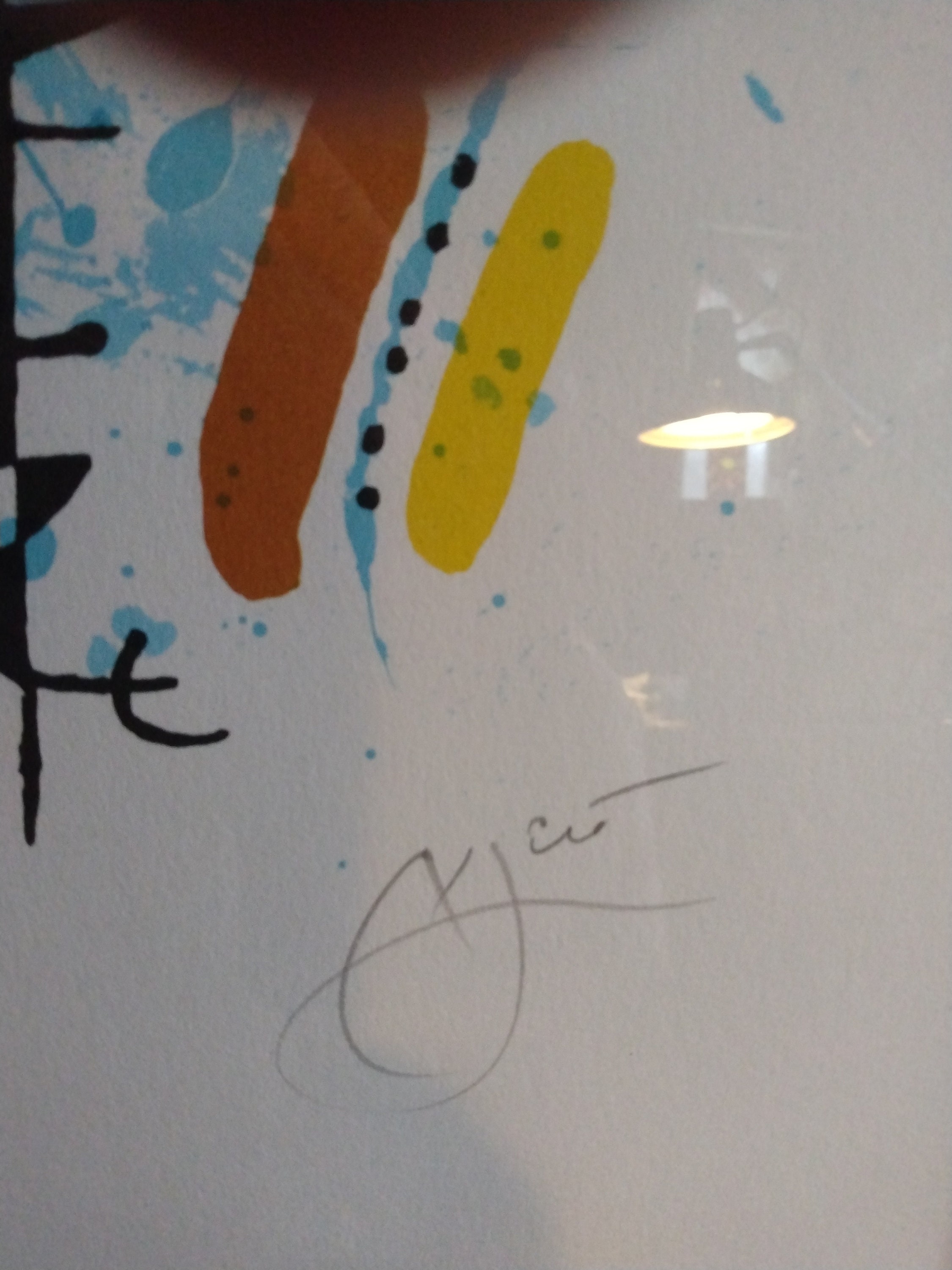 1972 Joan Miro Hand Signed Lithograph the Singing Fish - Etsy