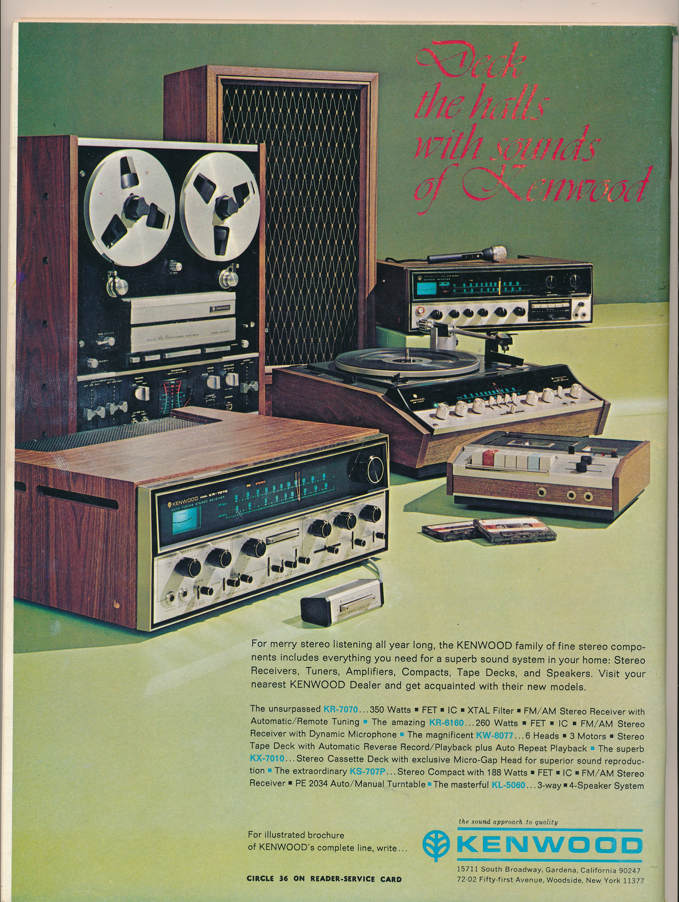 Vintage Classic High Fidelity Magazine December 1970 Stereo Equipment Records Music Stereophile ...