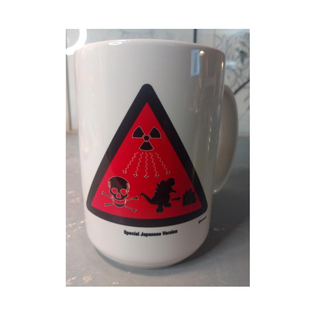 Godzilla International Atomic Nuclear Energy Agency Radiation Warning ...