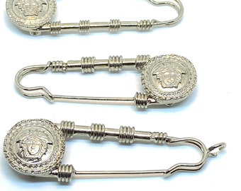 Versace Safety Pin - Etsy