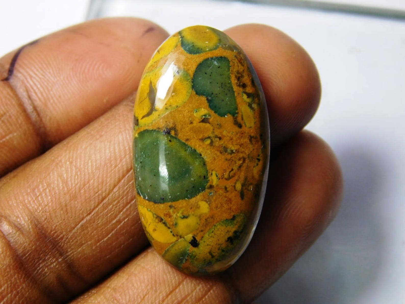 Fruit Jasper gemstone Fruit Jasper loose stone Natural Fruit | Etsy