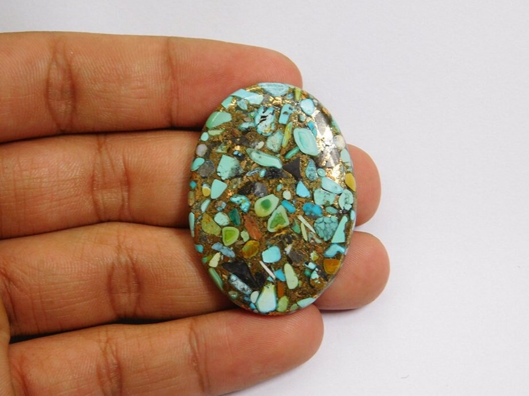 Copper Turquoise Stone Natural Copper Turquoise Gemstone Turquoise ...