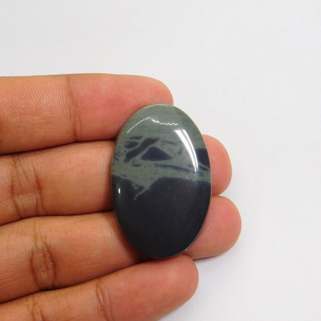 Spider Web Obsidian Gemstone Natural Spider Web Obsidian Oval Shape ...