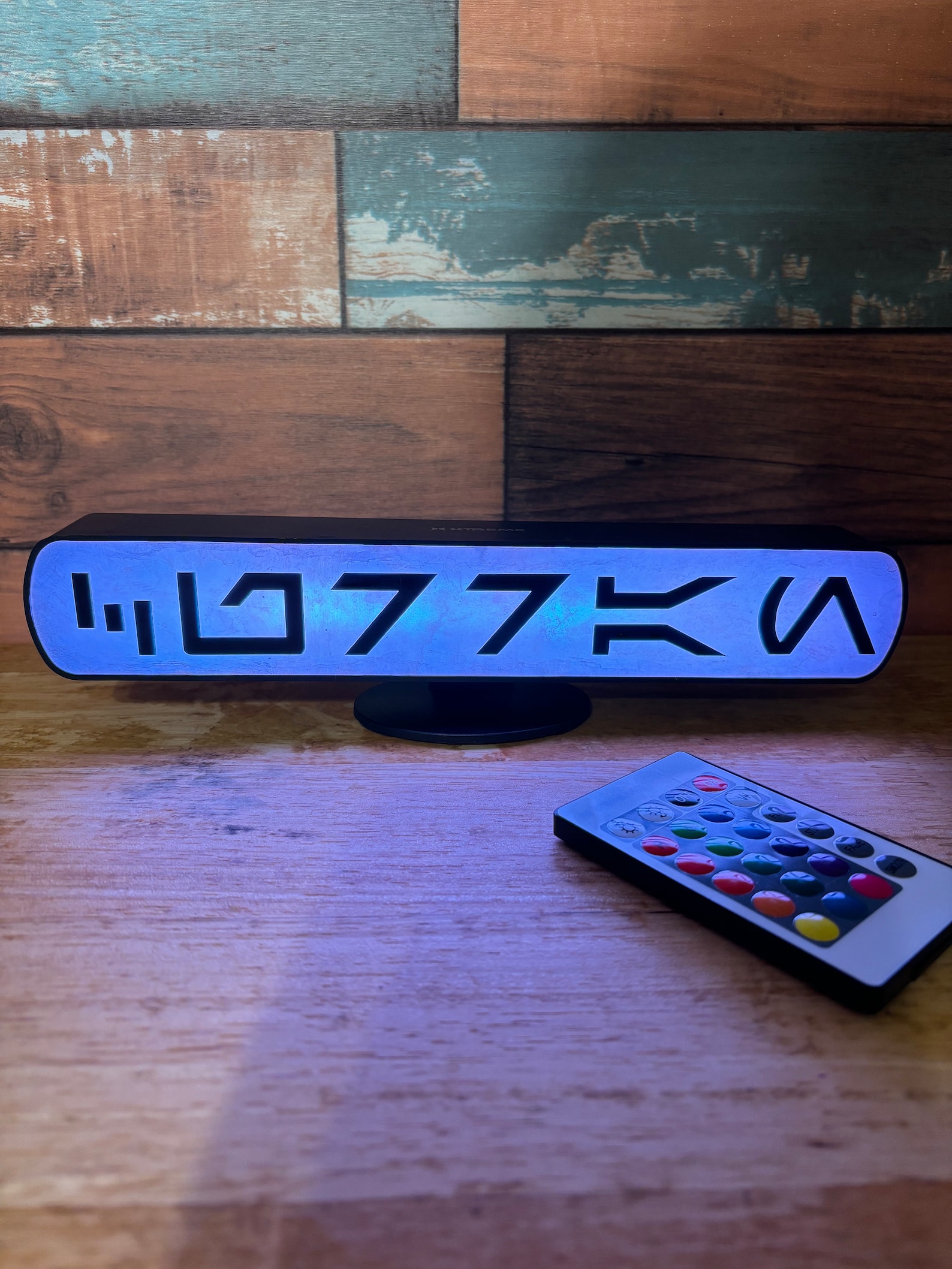 Customized Star Wars Inspired Aurebesh Light up Sign. - Etsy