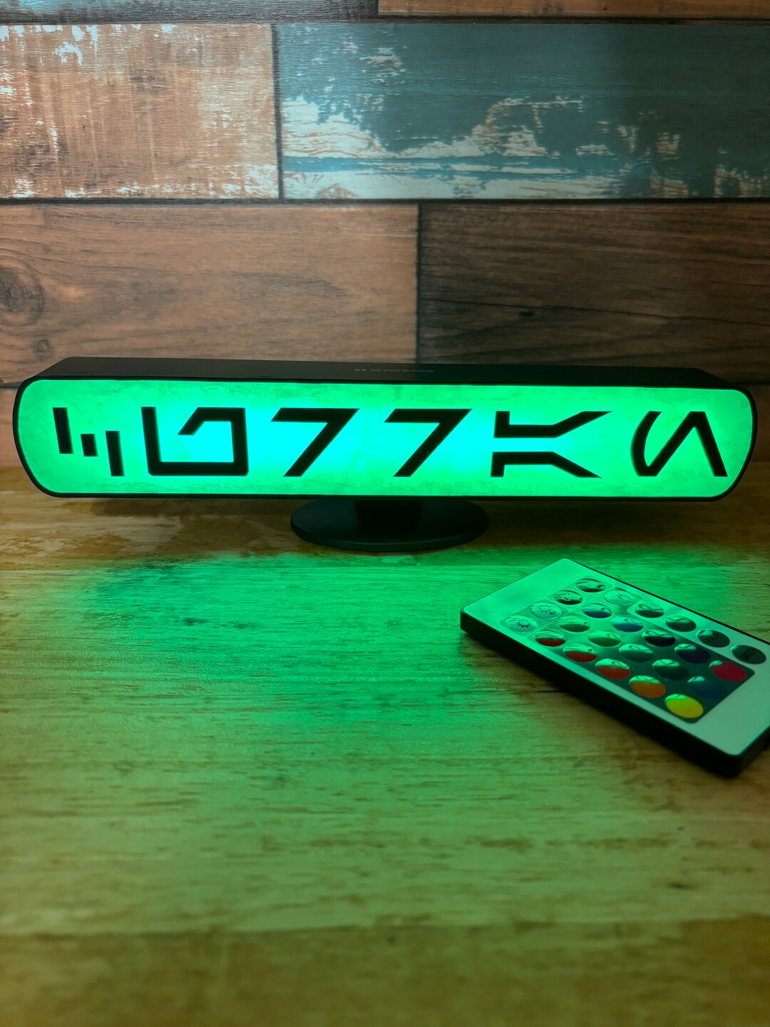 Customized Star Wars Inspired Aurebesh Light up Sign. - Etsy
