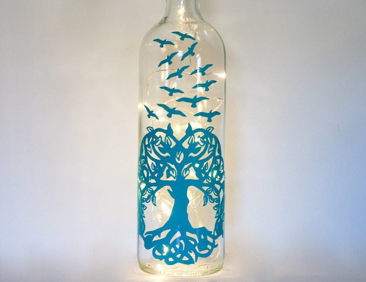 Tree of Life Gifts Bottle Light Tree of Life Ornament | Etsy