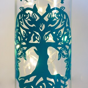 Tree of Life Gifts, Bottle Light, Tree of Life Ornament, Turquoise Tree ...