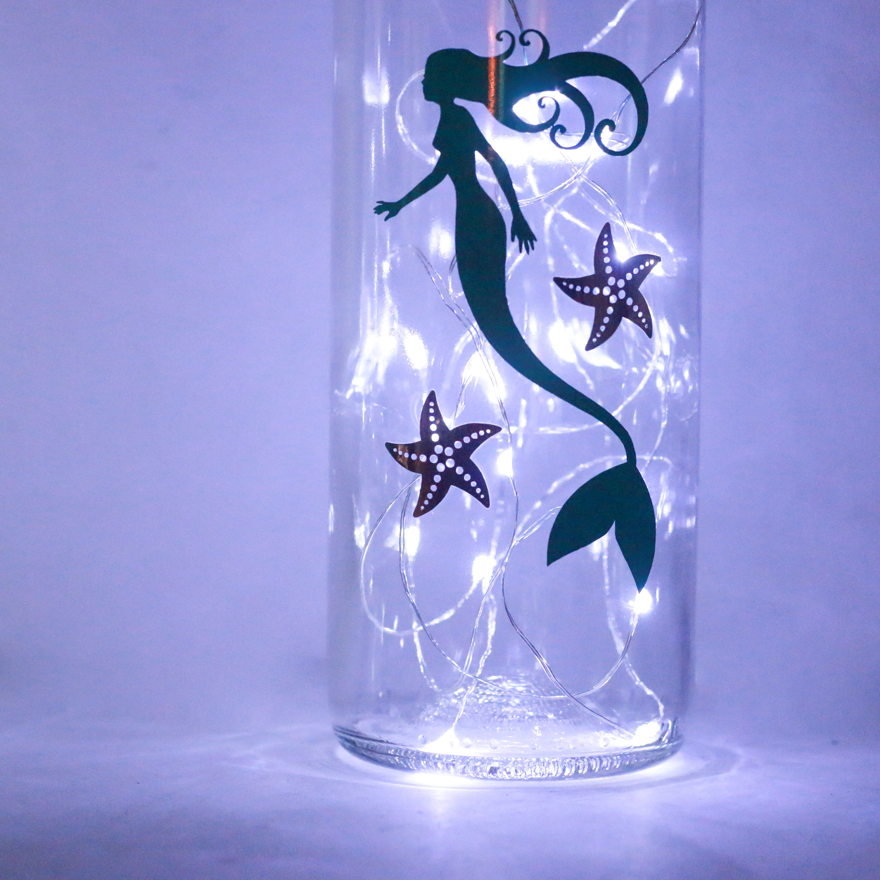 Mermaid Gifts Bottle Light Mermaid Lover Mermaid Lamps | Etsy