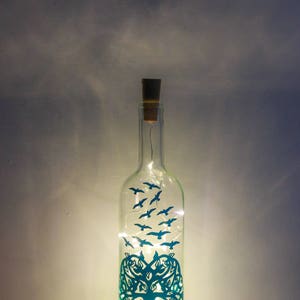 Tree of Life Gifts, Bottle Light, Tree of Life Ornament, Turquoise Tree ...