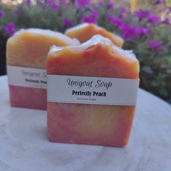 Peach Soap - Etsy