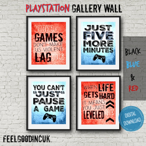 Playstation Wall Decor - Etsy