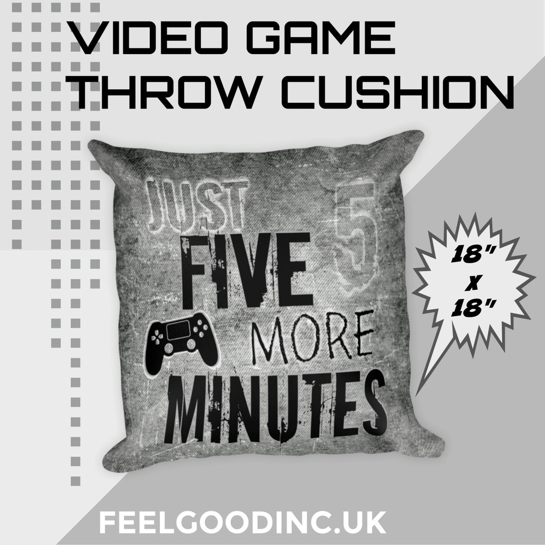 PLAYSTATION Bedroom Decor Throw Cushion for Boys Bedroom - Etsy