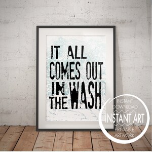 LAUNDRY DAY Laundry Sign Laundry Room Decor Home Decor - Etsy